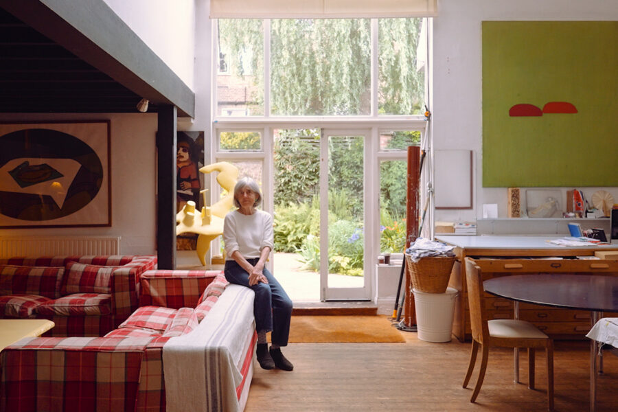 Textile designer Pauline Caulfield’s art-filled home and studio in ...